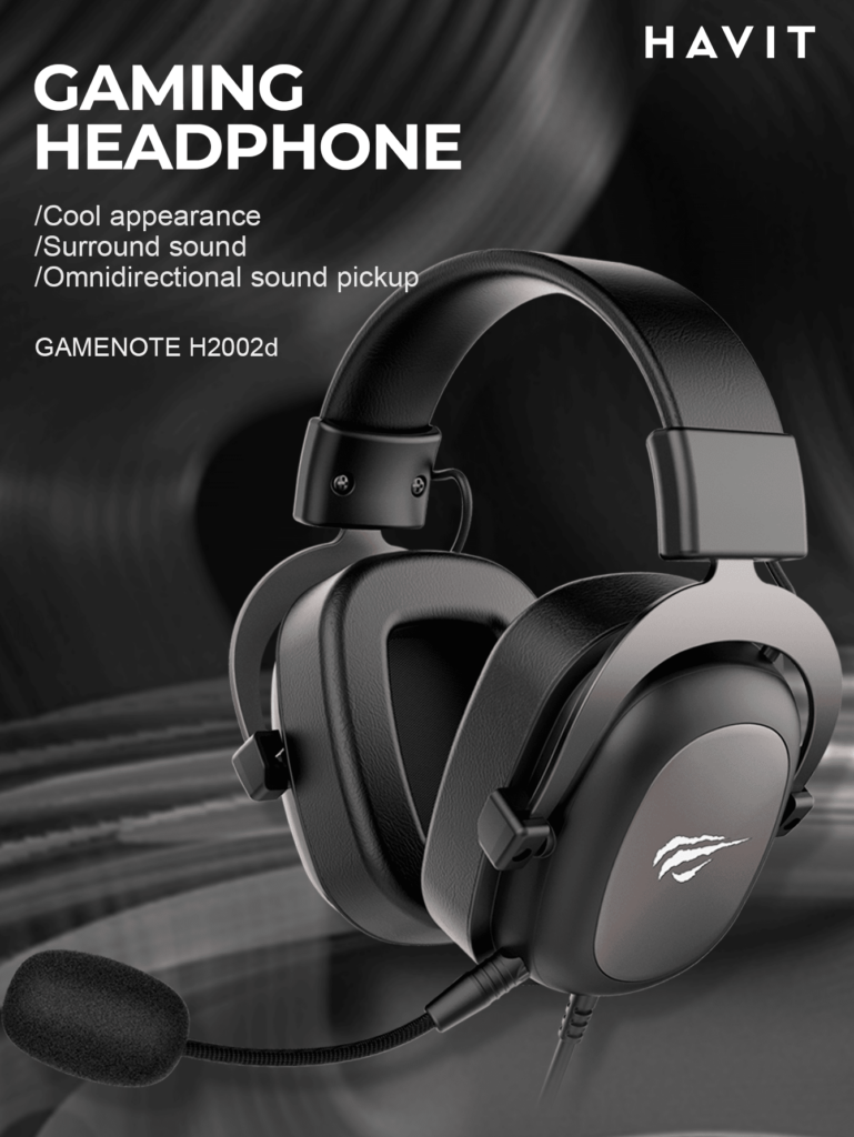 Havit H2002D Multi-Platform Gaming Headset - Pink - Jopanda